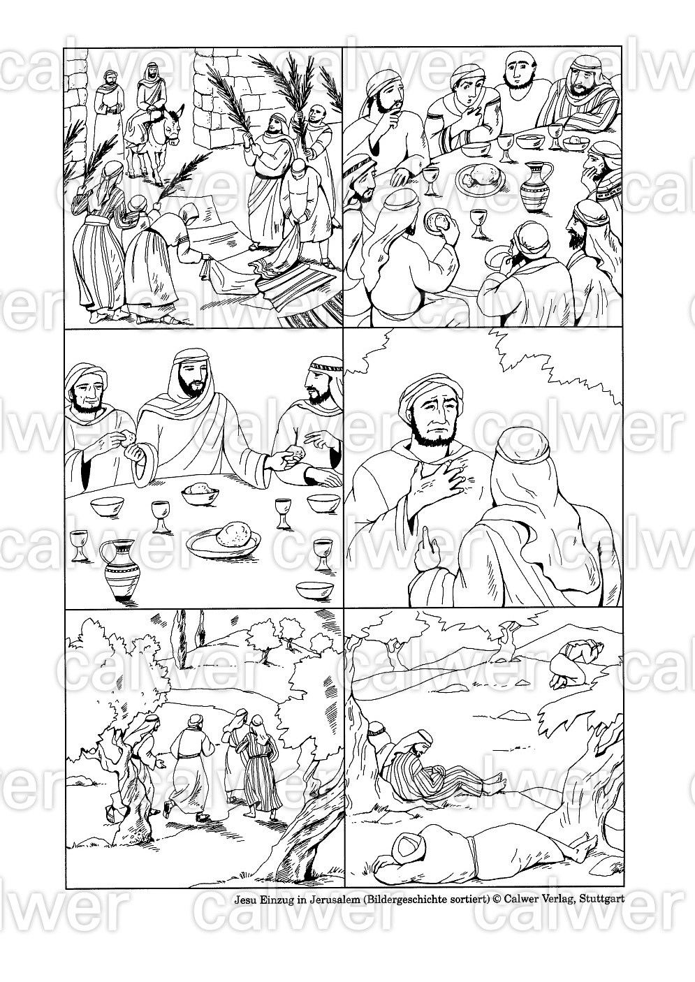 Geburt, Tod und Auferstehung Jesu - calwer Verlag